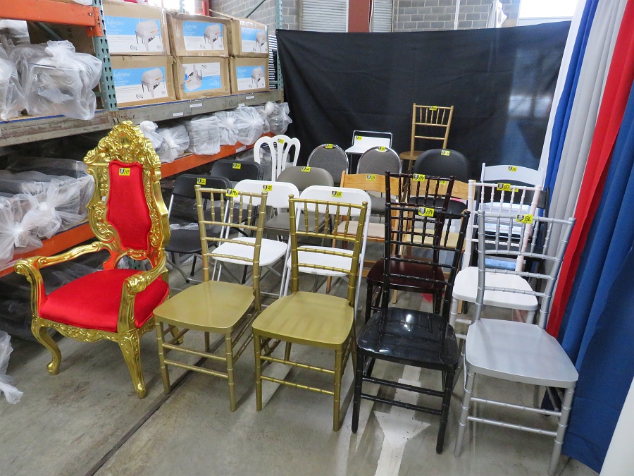 Party Event Rental Equipment Auction
